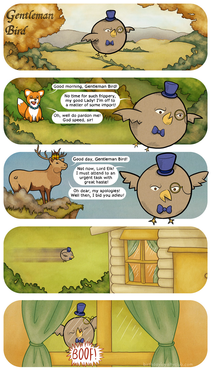 Gentleman Bird - Birthday Loyalty Club